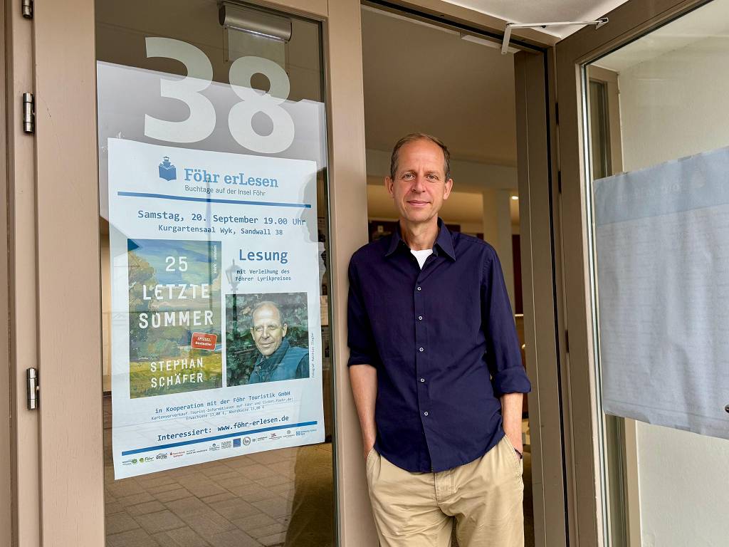 Föhr erLesen 2025: Bestsellerautor Stephan Schäfer liest aus „25 letzte ...